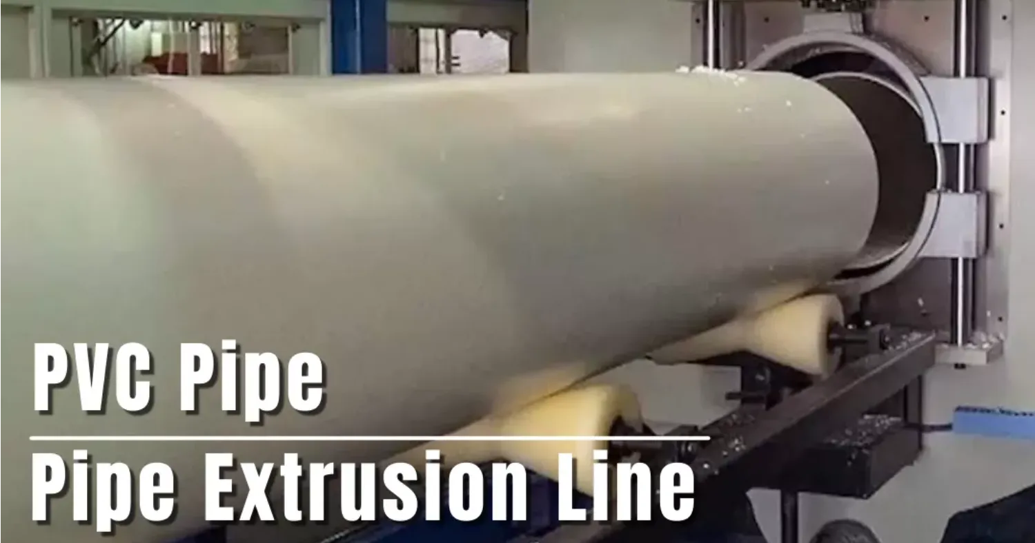 PVC Pipe | Single Screw Pipe Extrusion Line | KAI-LIEN Enterprise Co., Ltd
