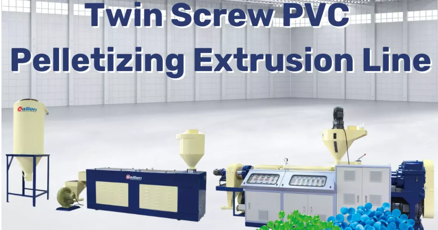 Twin Screw PVC Pelletizing Extrusion Line | KAI-LIEN Enterprise Co., Ltd